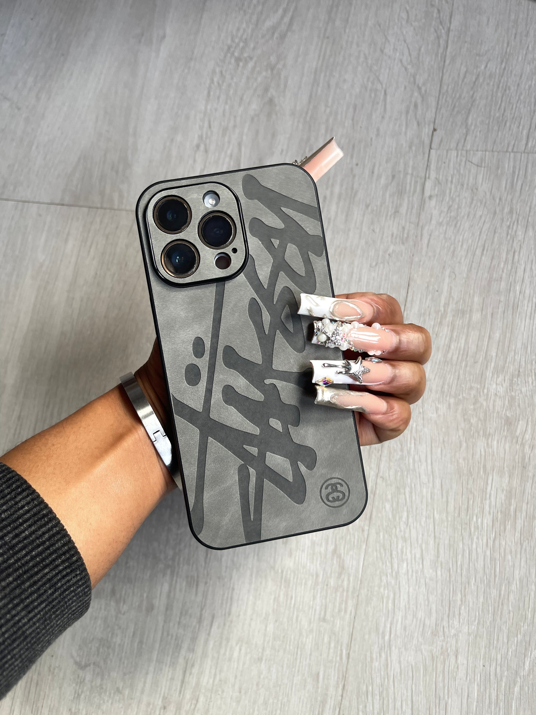 Smoke grey phone case – Bella's Archives