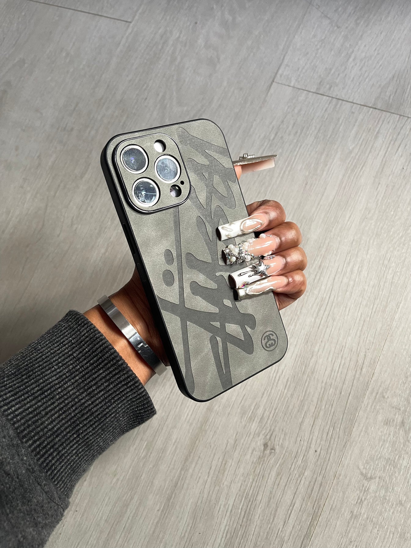Smoke grey phone case – Bella's Archives