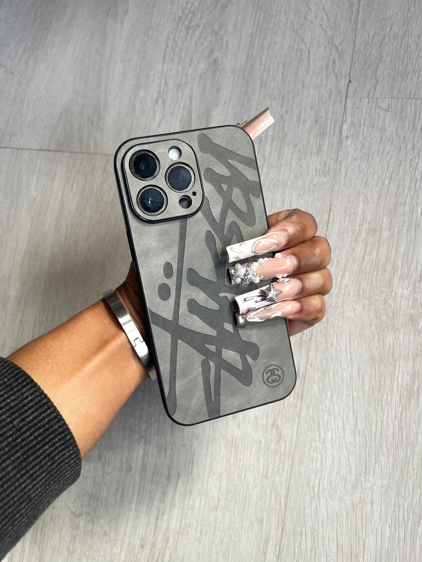 Smoke grey phone case – Bella's Archives